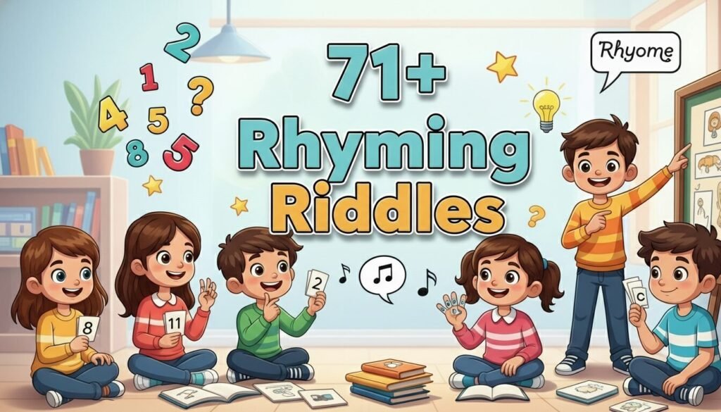 71+ Rhyming Riddles (Fun, Clever & Easy to Remember)