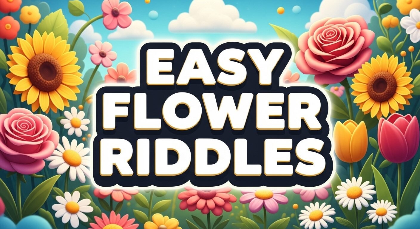 201+ Flower Riddles with Answers - Riddles Mania